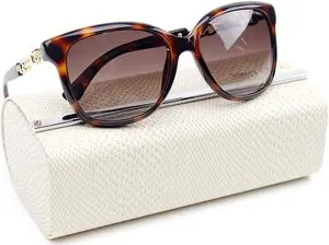 JIMMY CHOO Cat Eye Sunglasses - Nude