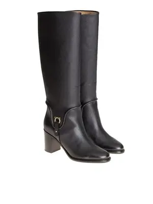 FERRAGAMO Knee High Boots