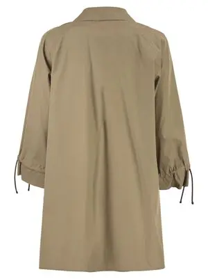 Max Mara Long Sleeve Drawstring Top - Brown