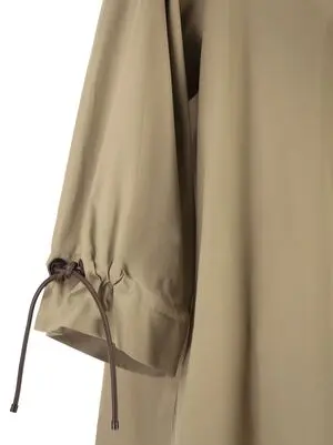 Max Mara Long Sleeve Drawstring Top - Brown