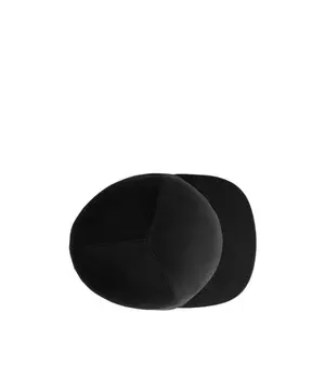 Balenciaga Logo Embroidered Baseball Cap - Black