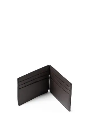 Brunello Cucinelli Smooth Money Clip Wallet