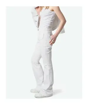 Zadig&Voltaire Belt Loop Jeans - White