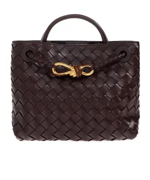 Bottega Veneta Andiamo Handbag - Brown