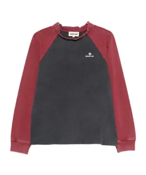 SHUSHU/TONG Long Sleeve Sweatshirt With Raglan Sleeves
