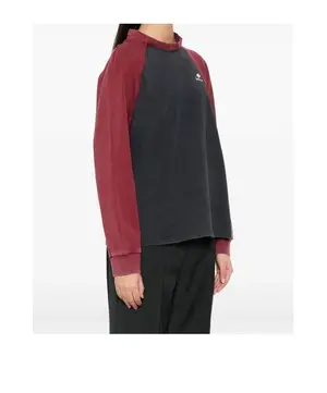 SHUSHU/TONG Long Sleeve Sweatshirt With Raglan Sleeves