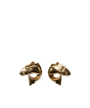 Jacquemus Fish Motif Earrings - Yellow