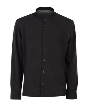 Brunello Cucinelli Mandarin-collar Shirt
