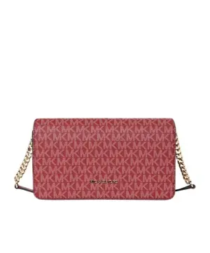 Michael Kors Jet Set Medium Signature Logo Crossbody Bag