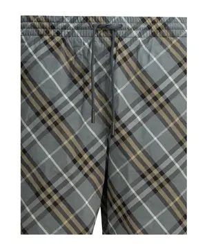 Burberry Checked Swim Shorts