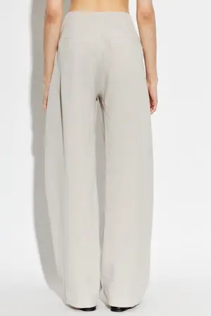 IRO PARIS Pleated High-waisted Wide-leg Trousers - No