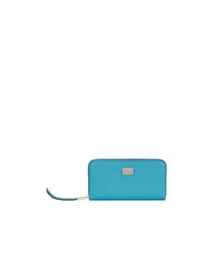 TOD'S Logo Buckle Wallet - Green