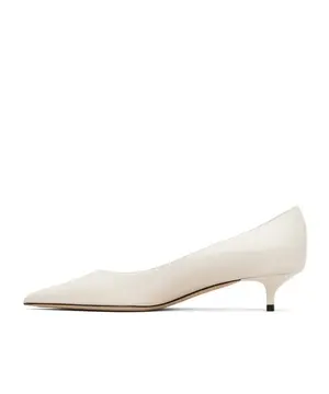 JIMMY CHOO Amelia Pointed Toe Kitten Heel