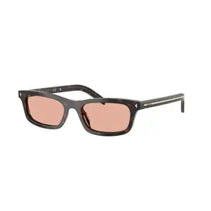 Prada Rectangle Frame Sunglasses - Nude