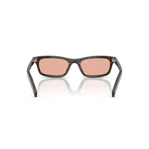 Prada Rectangle Frame Sunglasses - Nude