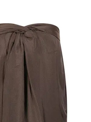 RÓHE Draped Sarong Skirt