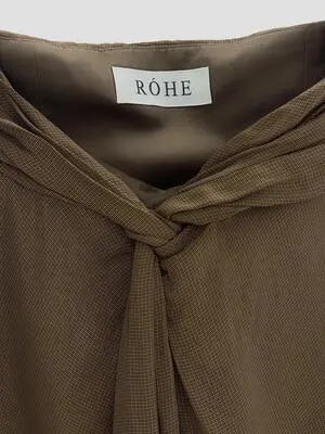 RÓHE Draped Sarong Skirt