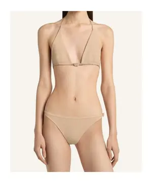 COURREGES Buckle Bikini Set - Nude