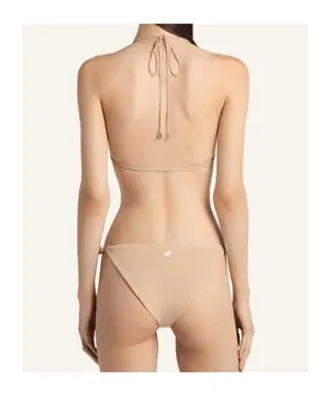 COURREGES Buckle Bikini Set - Nude