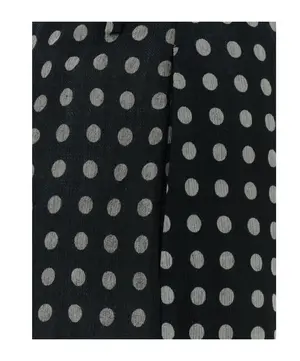 Ermanno Scervino Polka Dot Wide-leg Trousers - Black