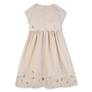 Chloé Sleeveless Floral Embroidered Dress