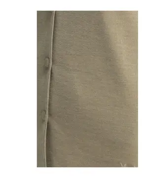Max Mara Fine Knit Polo Cardigan - Beige
