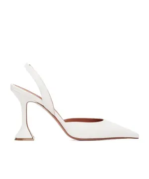 Amina Muaddi Holli Sling 95 Pointed Toe High-heeled Sandals
