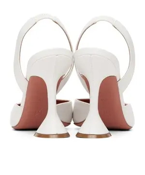 Amina Muaddi Holli Sling 95 Pointed Toe High-heeled Sandals