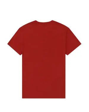Moschino Printed Cotton T-shirt - Red