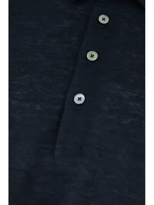 Zegna Short-sleeved Buttoned Polo Shirt