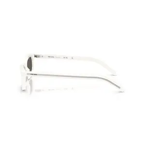 Prada Rectangle Frame Sunglasses - Gray