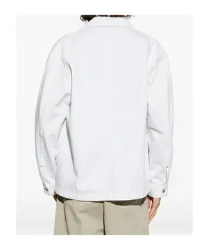 LEMAIRE Patch-pocket Denim Jacket - White