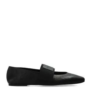 Givenchy Elastic Strap Ballet Flats - Black