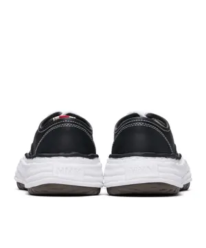 Mihara Yasuhiro Baker 26 Og Leather Low-top Sneakers - Black