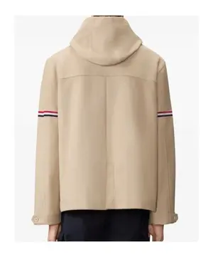 Thom Browne Oversized Parka - Beige