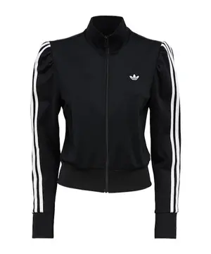 ADIDAS ORIGINALS Firebird Track Top With Puff Sleeves - Black