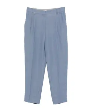 Brunello Cucinelli Tailored Straight-leg Pants - Blue