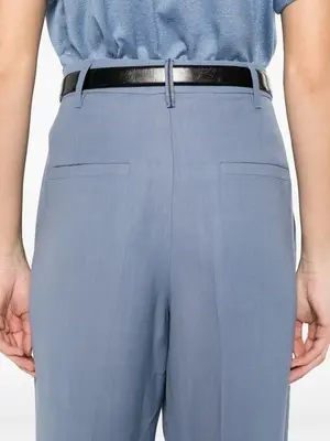 Brunello Cucinelli Tailored Straight-leg Pants - Blue