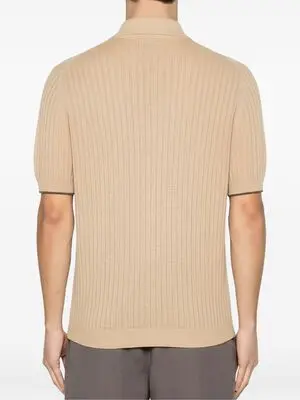 Brunello Cucinelli Ribbed Shirt - Nude
