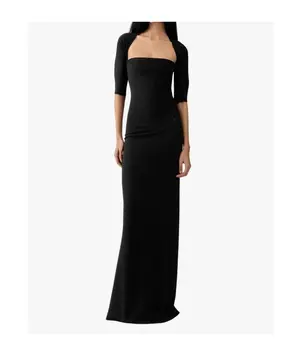 Jacquemus Square Neck Maxi Dress