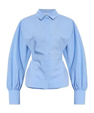 IRO PARIS Puff Sleeve Button-down Shirt