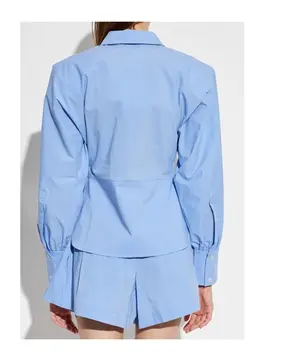 IRO PARIS Puff Sleeve Button-down Shirt