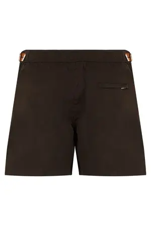 Zegna Mid-length Swim Shorts - Black