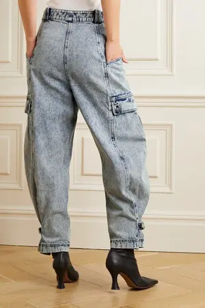 3.1 Phillip Lim High-rise Tapered Cargo Jeans