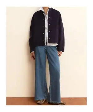 Marella Belt Loop Jeans - Blue