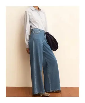 Marella Belt Loop Jeans - Blue