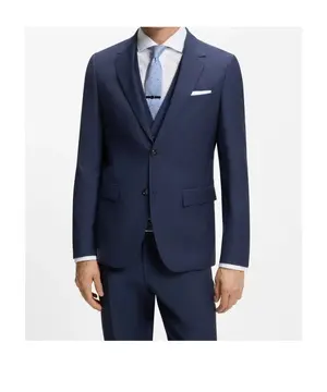 Hugo Boss Three-piece Tailored Suit - Dark Blue
