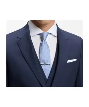 Hugo Boss Three-piece Tailored Suit - Dark Blue