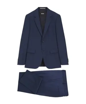 Hugo Boss Three-piece Tailored Suit - Deep Blue