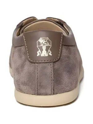 Brunello Cucinelli Lace-up Leather Sneakers